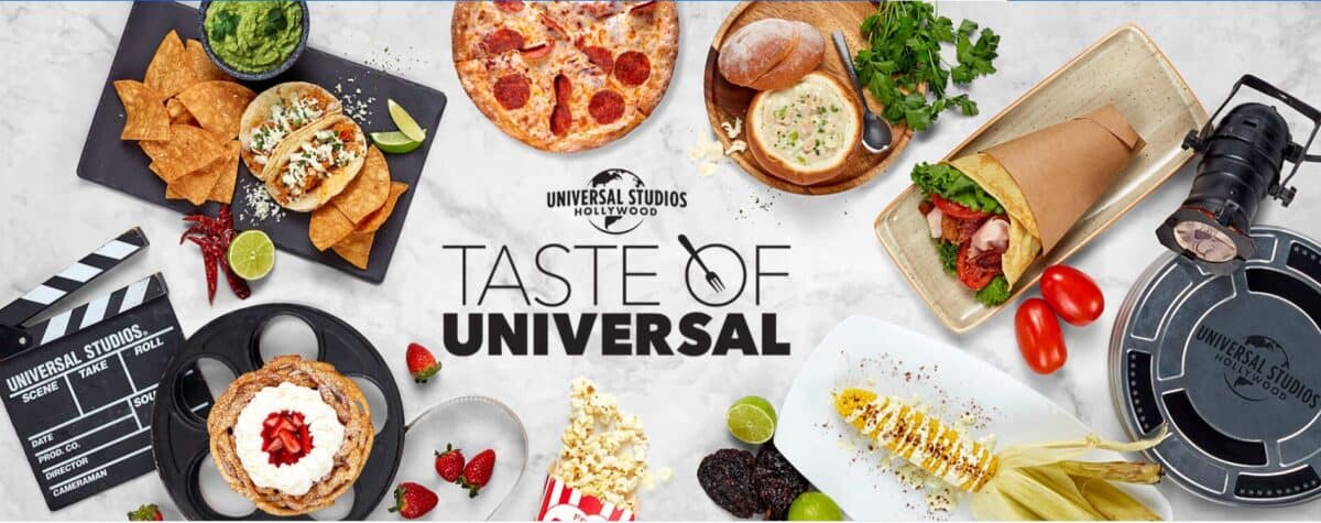 'A Taste of Universal' Menu at Universal Hollywood - WDWBLOGGERS