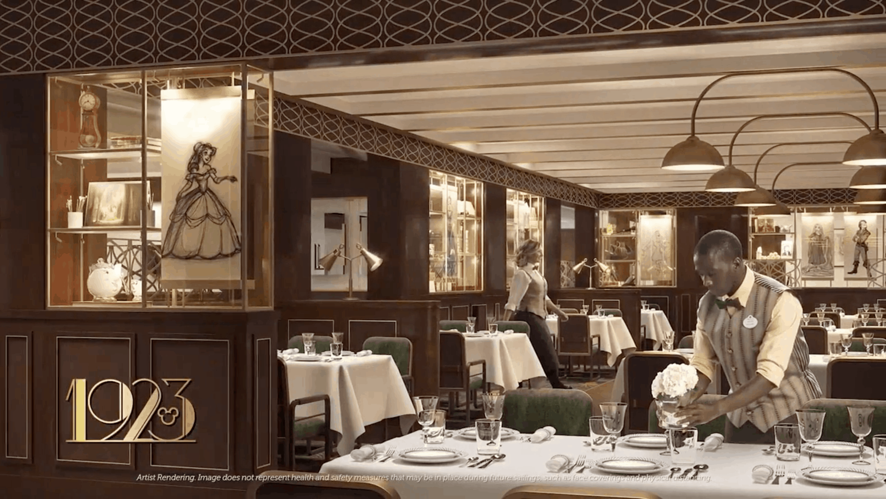 Early Hollywood-Inspired Dining "1923" Aboard the Disney Wish - WDWBLOGGERS